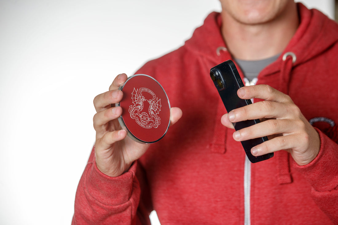 Chrome LED Wireless Charger – Leyton Orient Club Shop